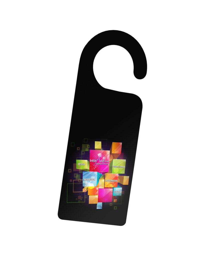 Door Knob Tags - InforArte Advertisement
